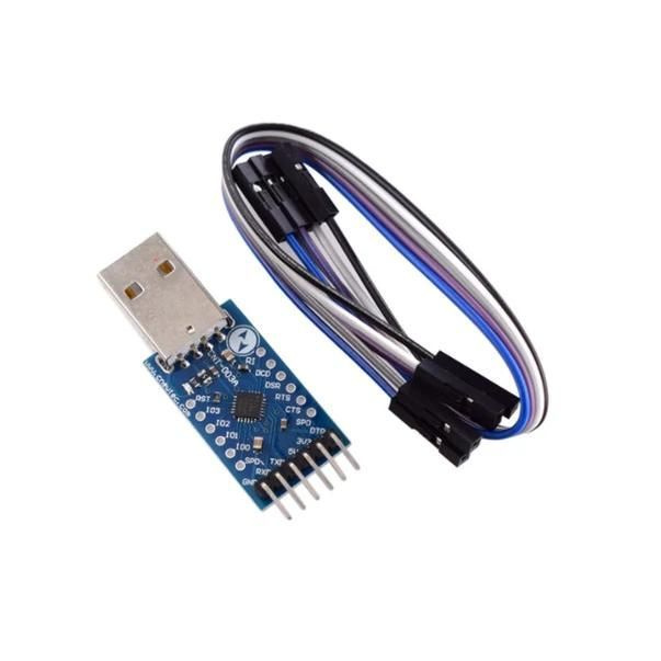 Модуль CP2104 USB TO TTL USB-модуль последовательного порта UART STC ...