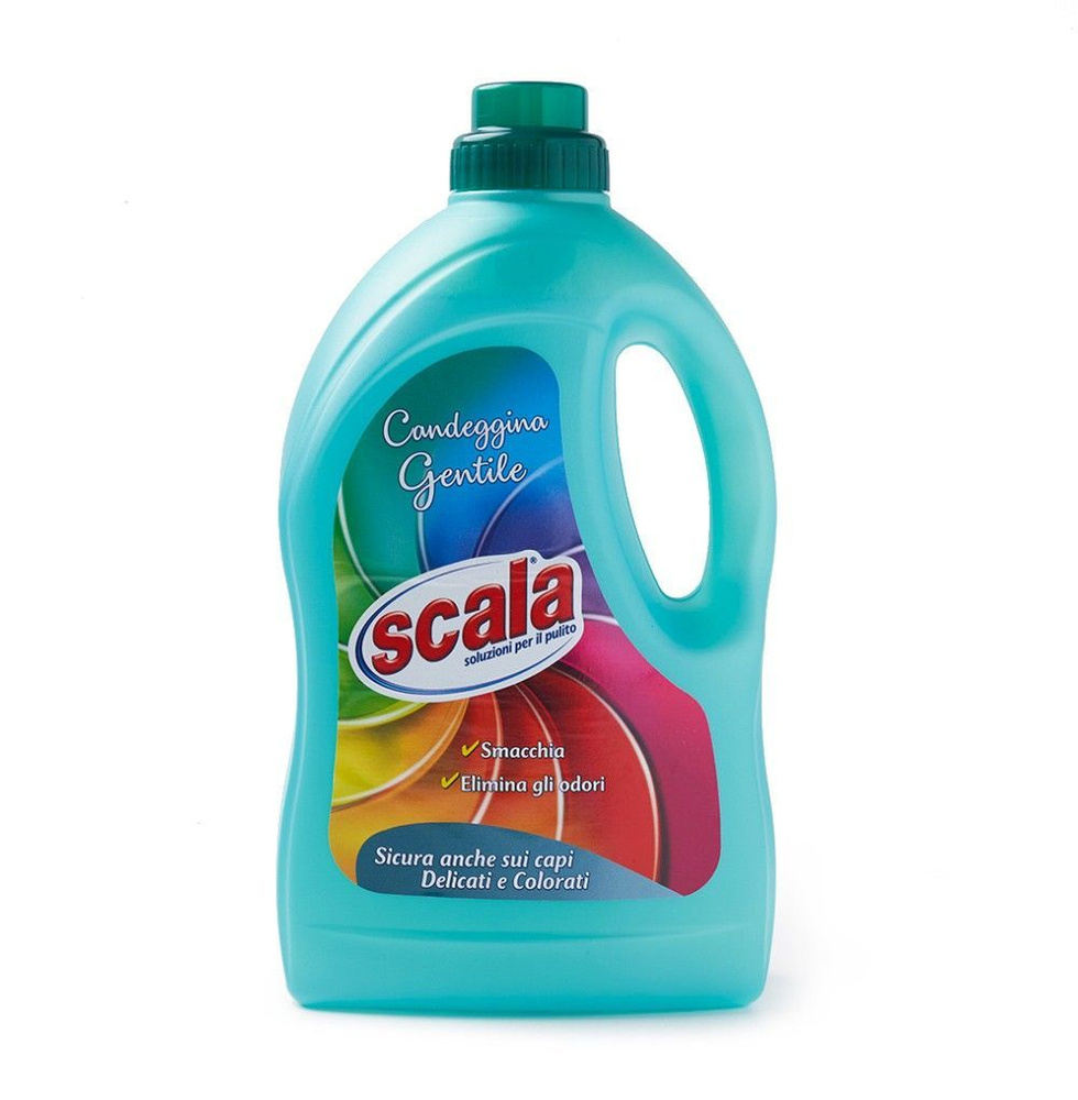 Пятновыводитель Scala Candeggina Delicata для деликатных цветных вещей ...