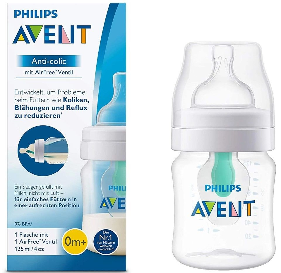 Philips Avent Детская бутылочка Anti-Colic PP 125 мл - купить с ...