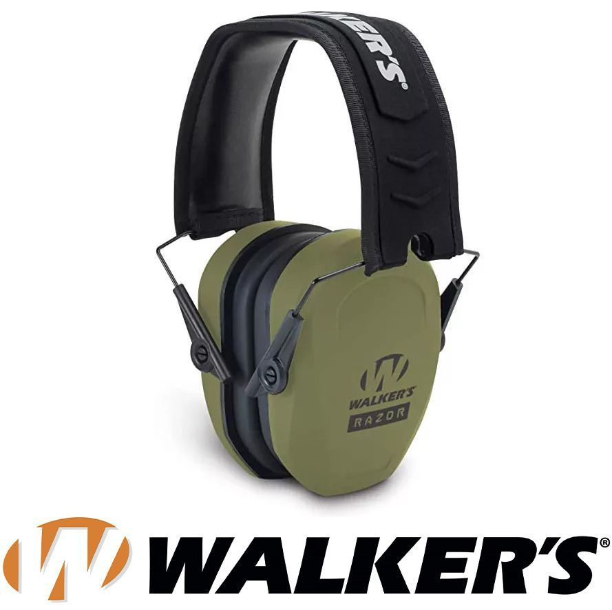 Пассивные наушники для стрельбы WALKERS Razor Slim Passive Muff ...