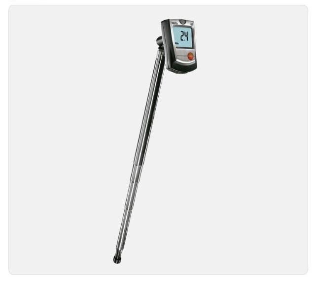 Анемометр, Testo 405-v1, портативный, высокоточный - купить по выгодной ...