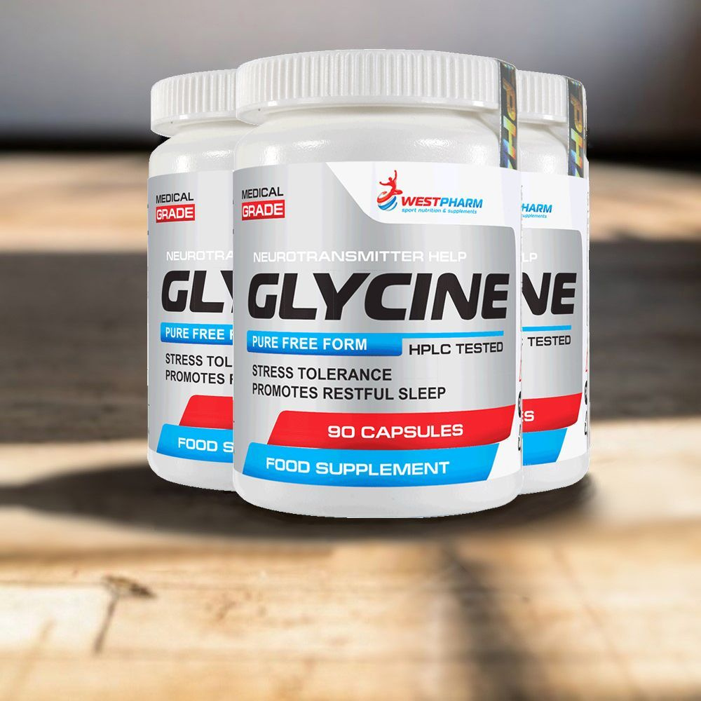 Westpharm Glycine / Глицин / 90 капсул - купить с доставкой по выгодным ...
