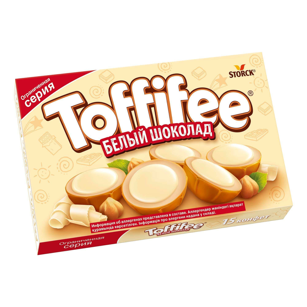 Конфеты Toffifee (Тоффифи) ТМ Storck (Шторк) - 1 шт купить на OZON по ...