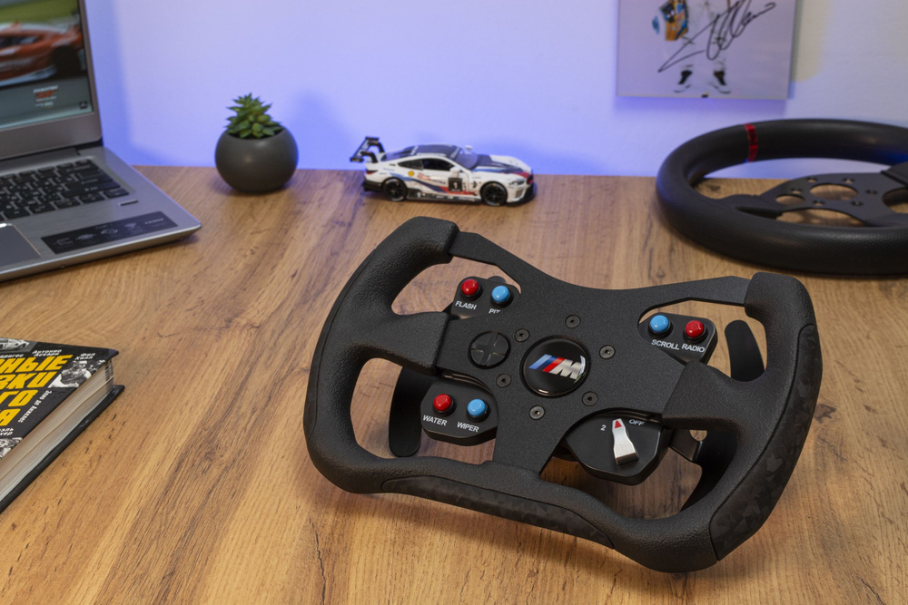 Гоночный руль штурвал накладка DimSimRasing для игрового руля ...