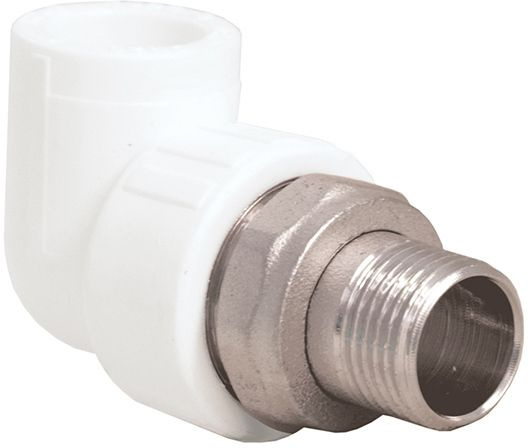 Угольник с американкой для радиатора,наружная резьба d25х3/4", 360212 ...