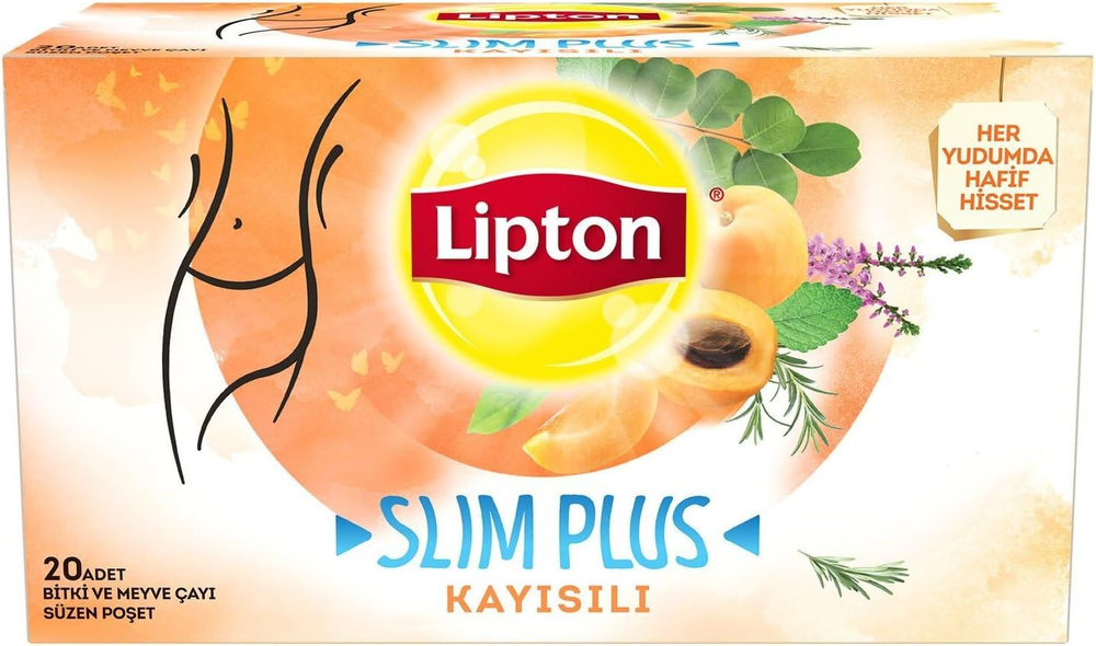 LIPTON Травяной чай Slim Plus с абрикосом - купить с доставкой по ...