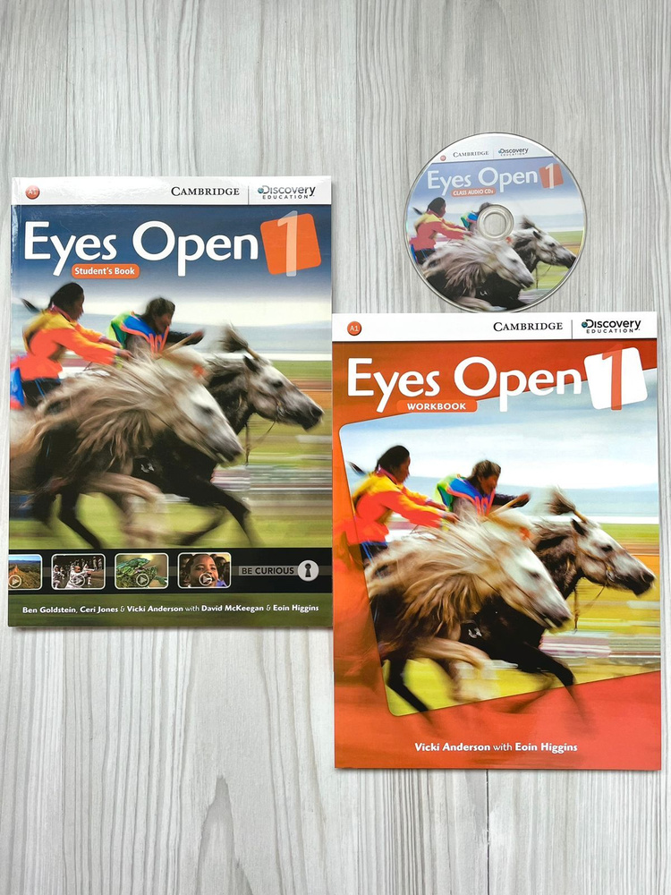 Eyes Open 1 Students Book + Workbook+ Диск - купить с доставкой по ...