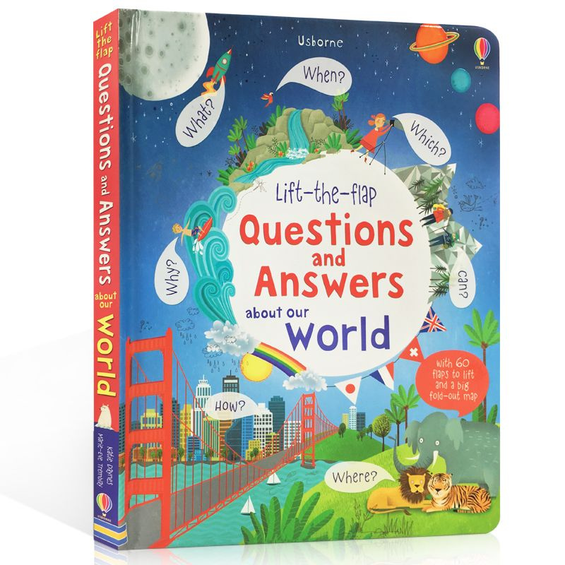 Usborne Questions & Answers Book Series Lift-the-flap Q & A Questions ...