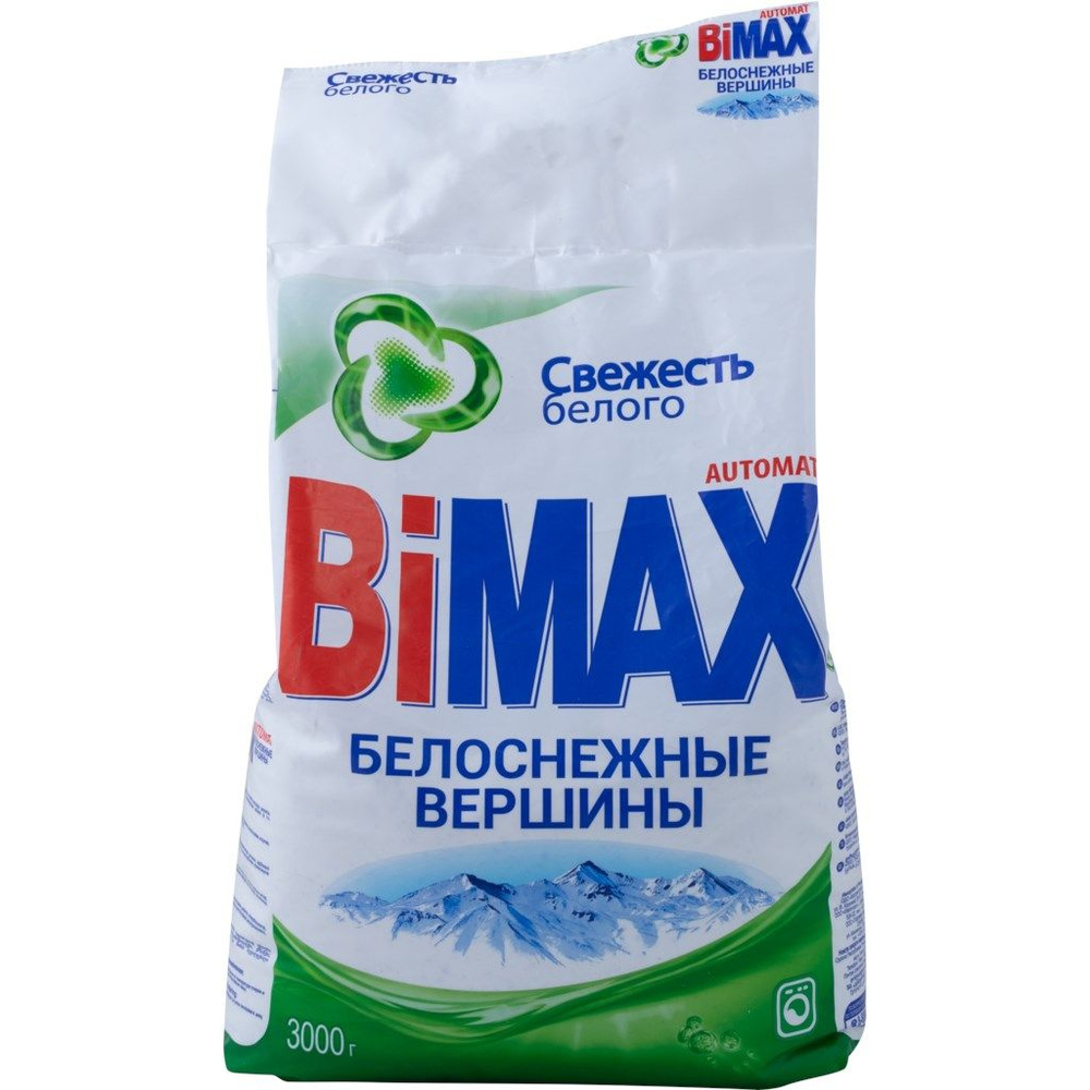 BiMAX Стиральный порошок 3000 г 20 стирок Для цветных тканей - купить с доставкой по выгодным ...