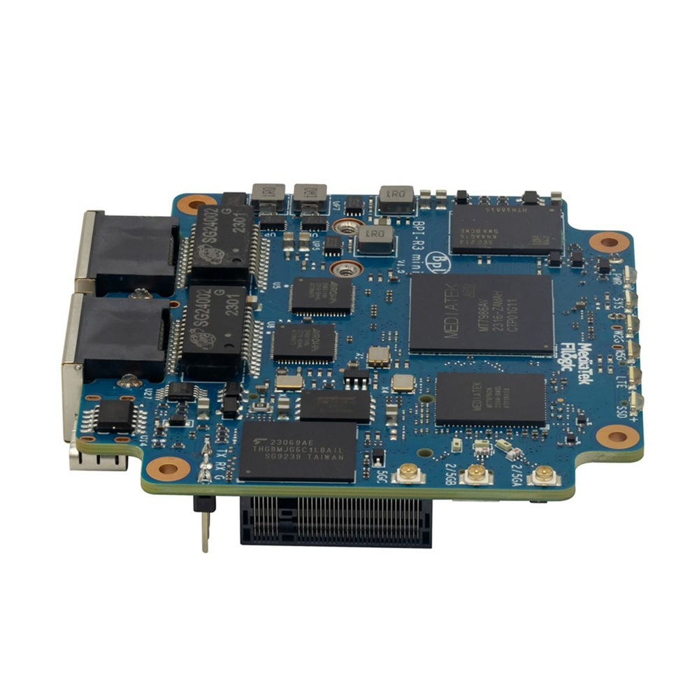 Для платы мини-маршрутизатора Banana Pi -R3 MT7986 ARM A53 2G DDR4 8G ...