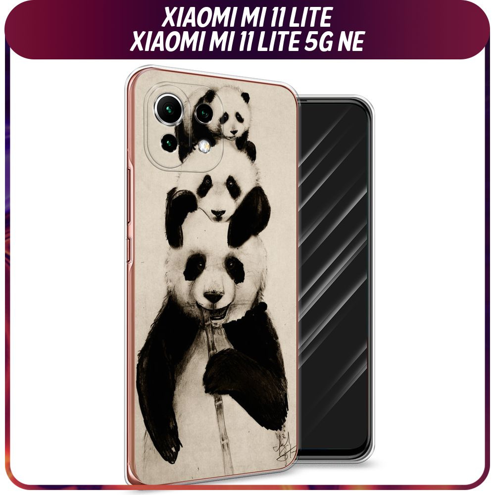 Силиконовый чехол на Xiaomi Mi 11 Lite/5G NE / Сяоми Ми 11 Лайт ...