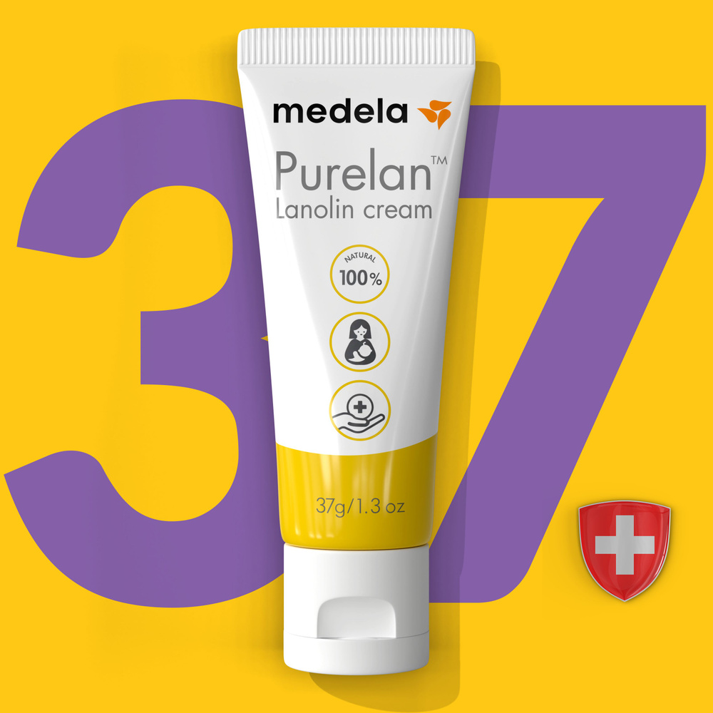 Крем Medela Purelan 37 грамм Медела Пурелан Ланолиновый крем для сосков ...