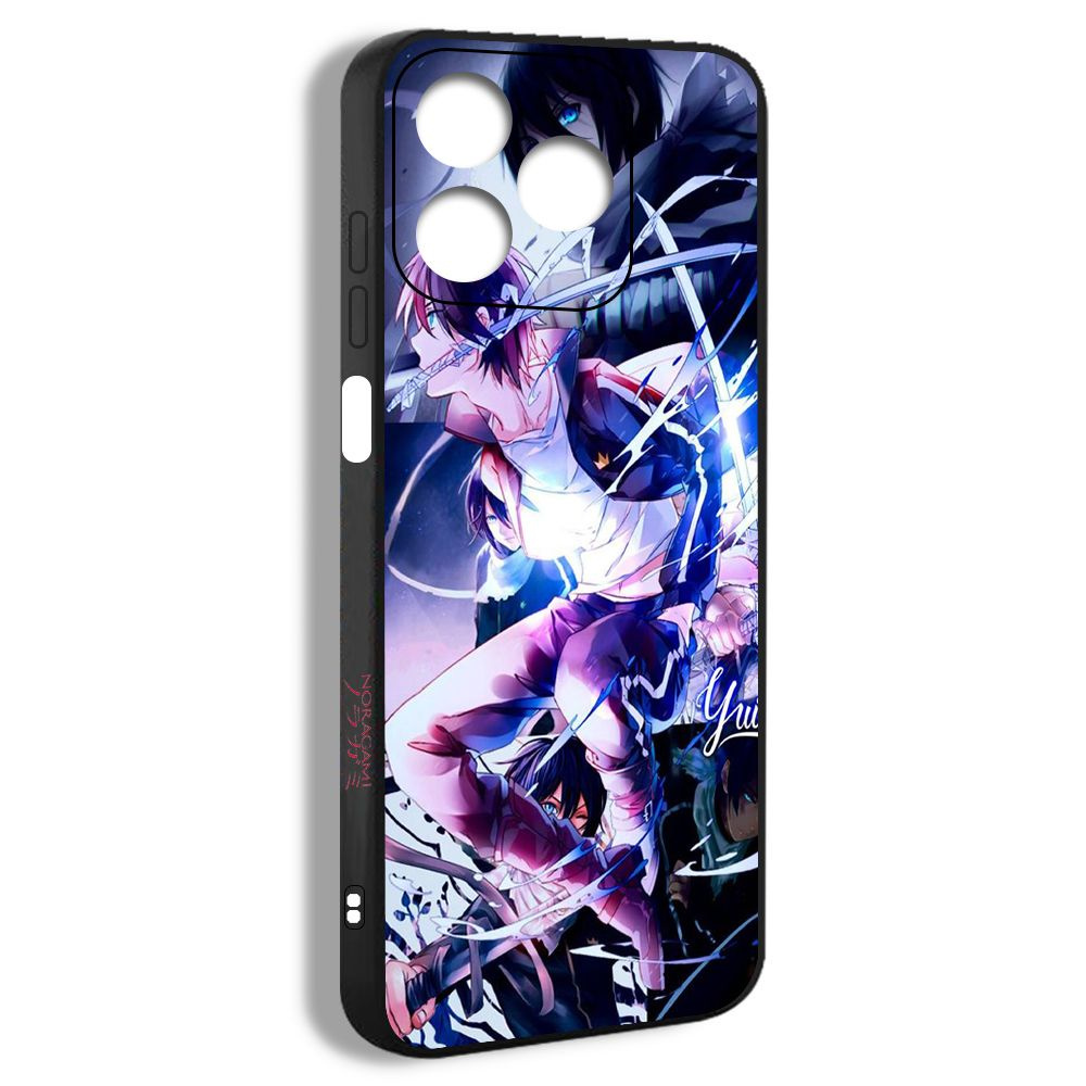 чехол Подходит для Tecno Spark 10c Аниме Бездомный Бог Ято иллюстрация Yato Iui01 купить на Ozon