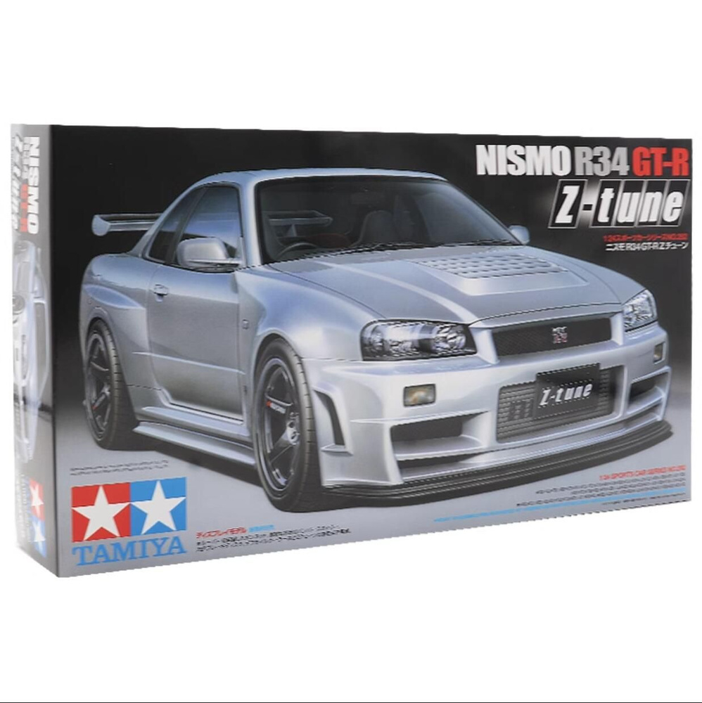 24282 Nissan NISMO R34 GT-R Z-tune Tamiya 1/24 пластиковая модель - купить с доставкой по ...