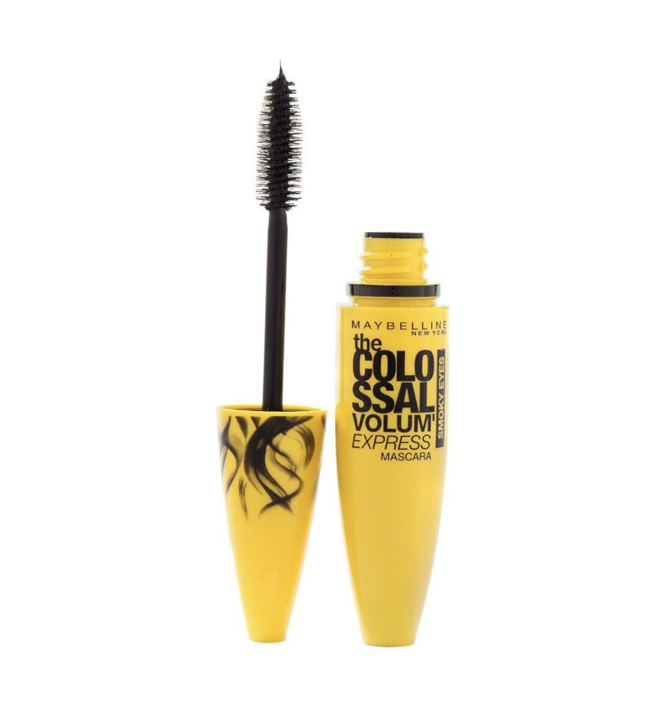 Мейбелин / Maybelline - Тушь для ресниц Colossal Smoky eyes Black 10,7 ...