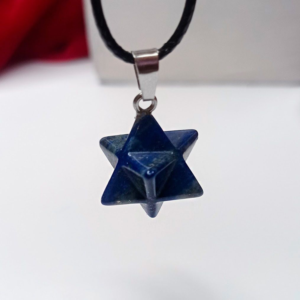 Кулон - амулет Меркаба Лазурит / натуральный камень, талисман, оберег ...