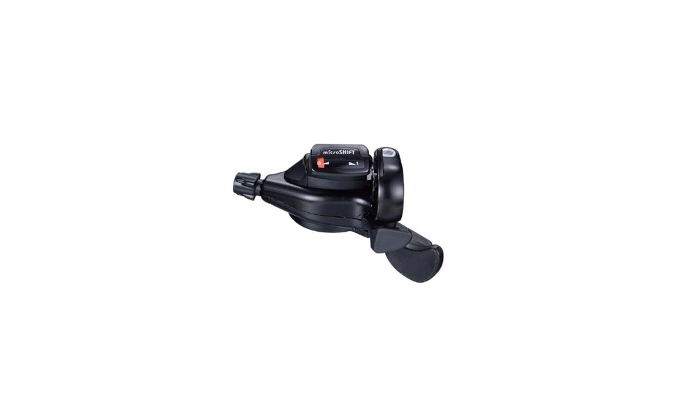 Шифтер MicroShift , TS71, правый, 8 скоростей, индикатор, трос 2050мм, черный - купить с ...