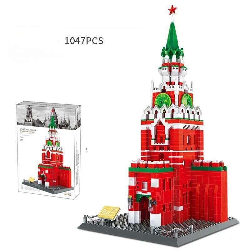 Конструктор,Кремль 1047PCS,совместим с лего,подарок для мальчиков и ...