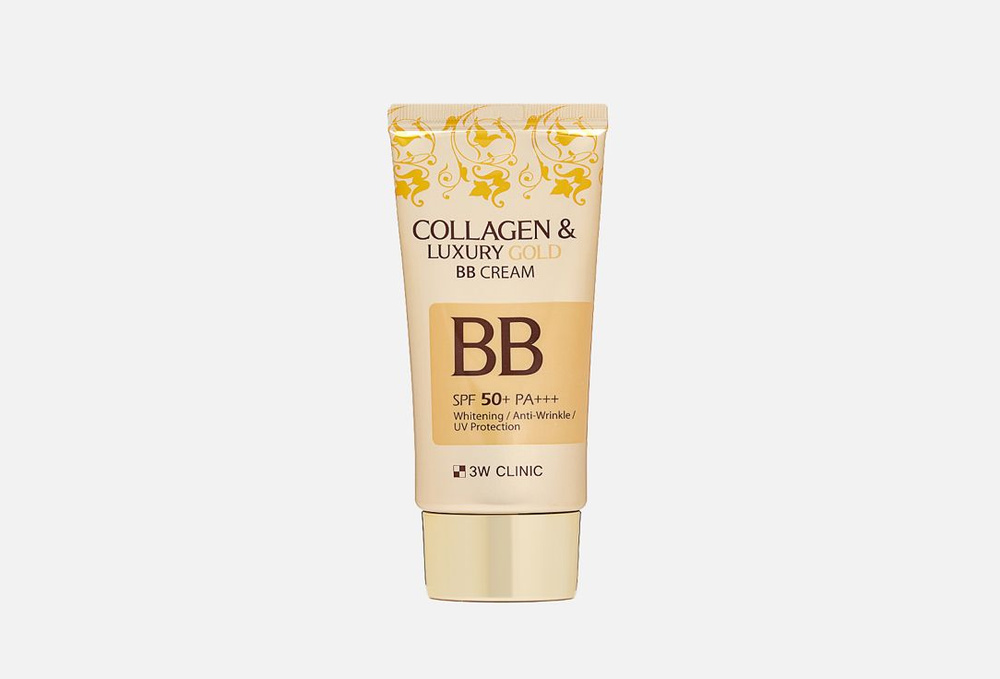 Крем / 3W CLINIC, Collagen & Luxury Gold BB Cream / 50мл - купить с ...
