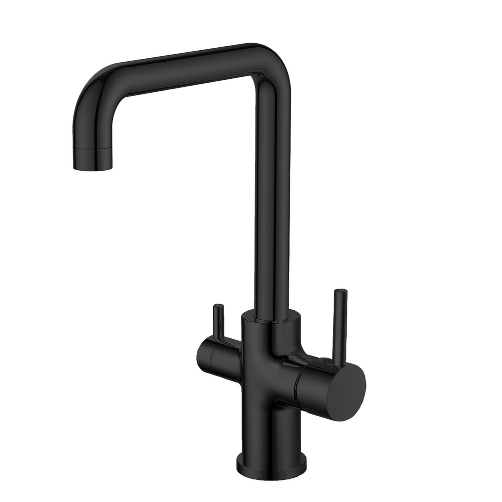 Смеситель VODA с фильтром Цинковый сплав Поворотный, С краном для ...