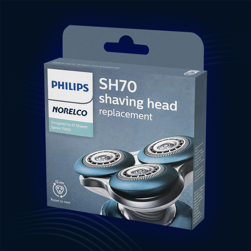 Бритвенные головки Philips SH70 Gentle Precision Blades для бритв ...