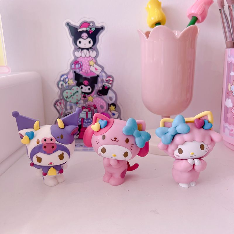 аниме фигурки новое sanrio серии my melody hellokitty - купить с доставкой по выгодным ценам в ...
