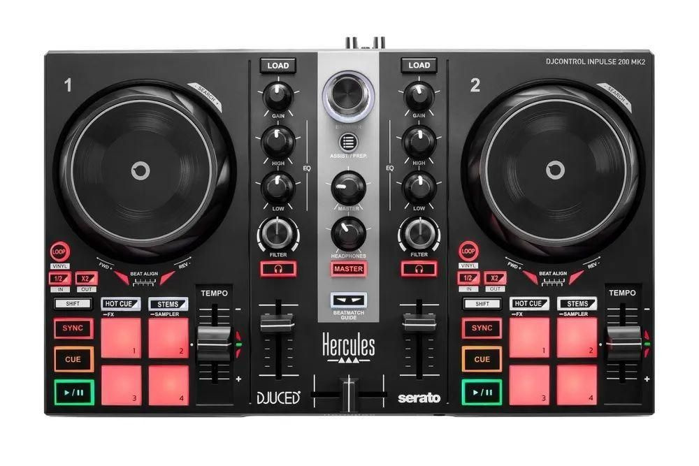 Контроллер Hercules DJControl Inpulse 200-MK2 купить на OZON по низкой ...
