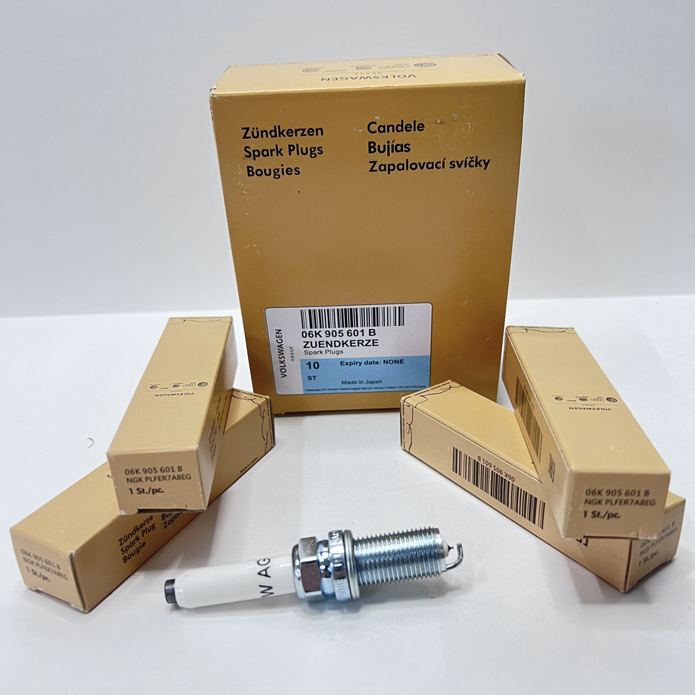 Комплект свечей зажигания VAG (VW/Audi/Skoda/Seat) 06k905601b_4 ...