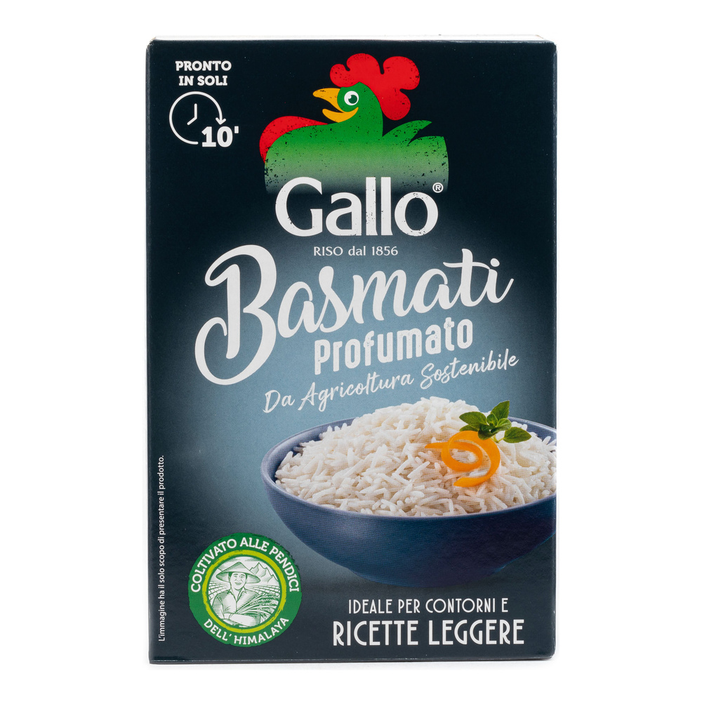 Рис Басмати Riso Gallo, 500г - купить с доставкой по выгодным ценам в ...