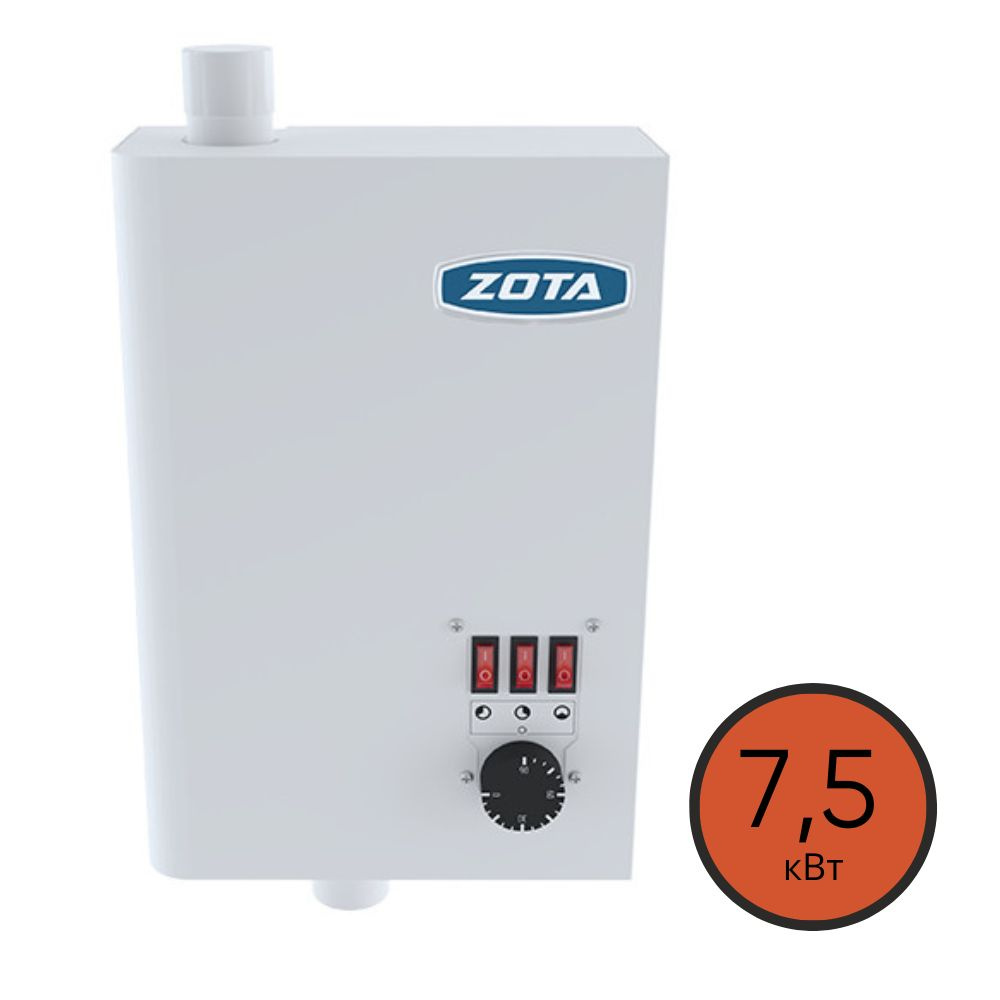 Электрический котел ZOTA 7.5 кВт 4,5 Balance - купить по выгодной цене в интернет-магазине OZON ...
