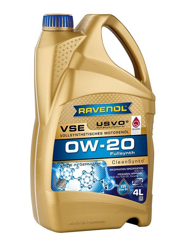 Масло моторное RAVENOL 0W-20 Синтетическое - купить в интернет-магазине OZON (1400639958)