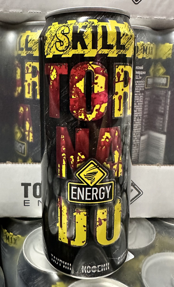 Энергетический напиток Tornado Energy Skill 0 45 х12шт купить с