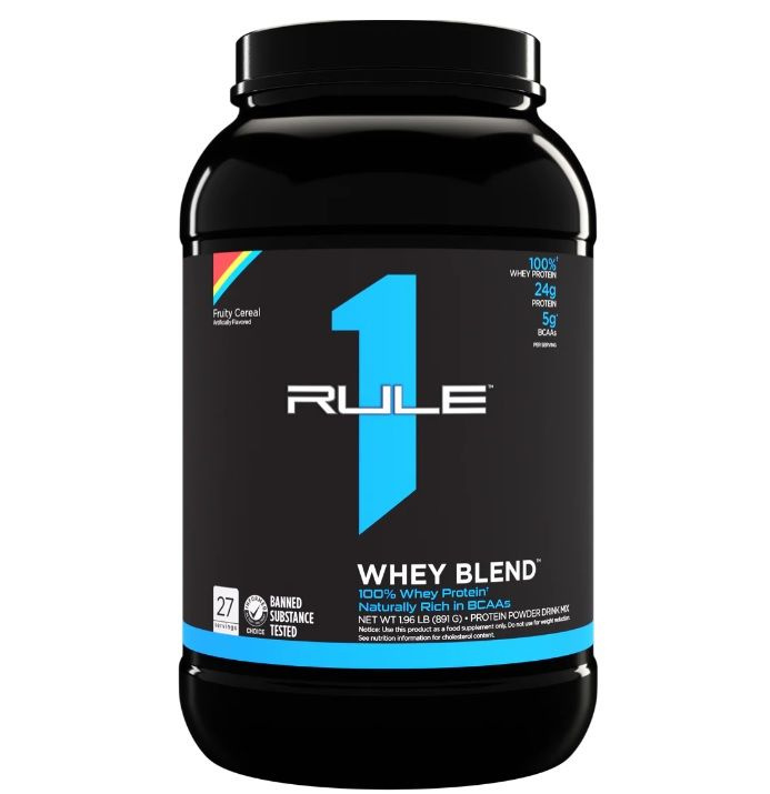 Rule One, WHEY BLEND Протеин, 0.9 кг - купить с доставкой по выгодным ...