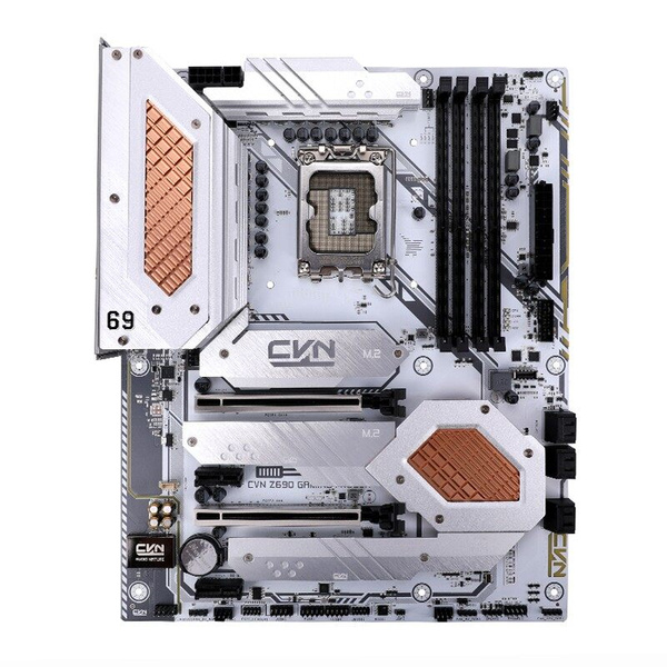 Colorful CVN Z690 GAMING FROZEN V21, игровая материнская плата LGA 1700 ...