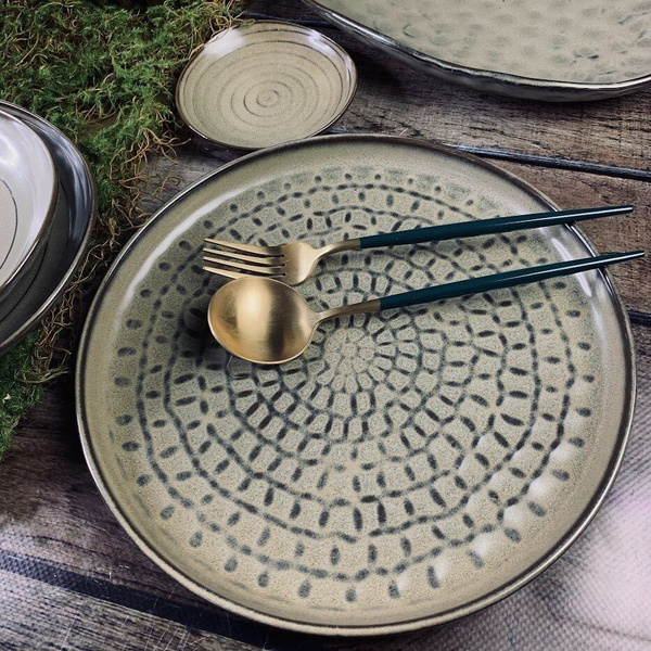 Набор тарелок Lenardi, Фарфор, диаметр 26 см купить c доставкой на OZON по низкой цене (2372273434)