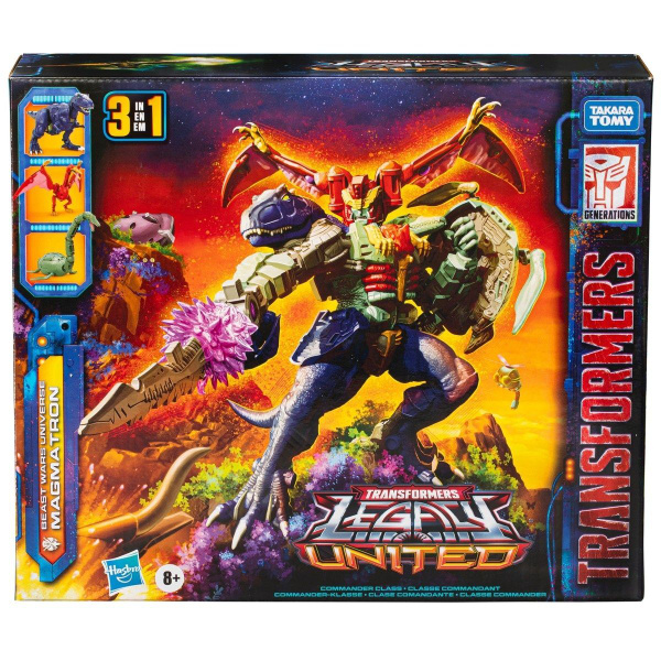Трансформеры игрушки Transformers Legacy United Commander Class Beast Wars Universe Magmatron ...