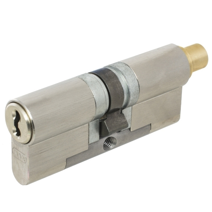 Цилиндровый механизм EVVA 4KS ключ/вертушка 72 мм. (31+41) матовый ...