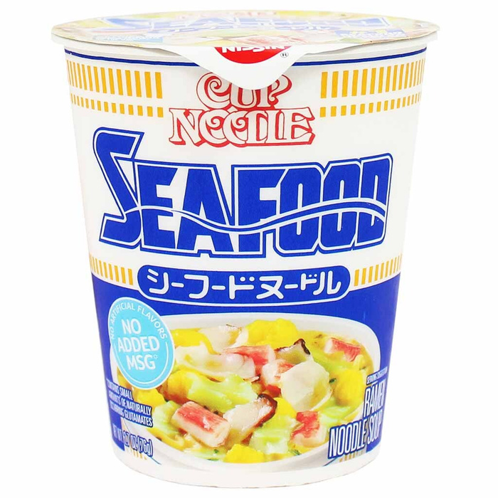 Лапша быстрого приготовления Nissin Cup Noodles Global Seafood / Ниссин ...