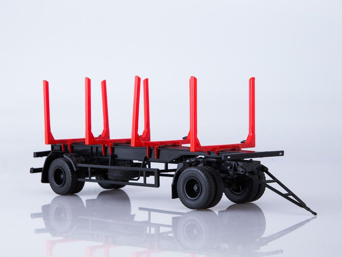 Масштабная модель 1/43 Прицеп МАЗ-83781 сортиментовоз - купить в ...