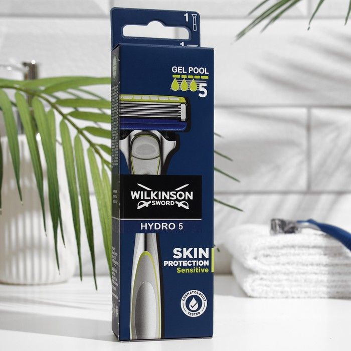 Станок для бритья Wilkinson Sword HYDRO5 Skin Protection Sensitive + 1 ...