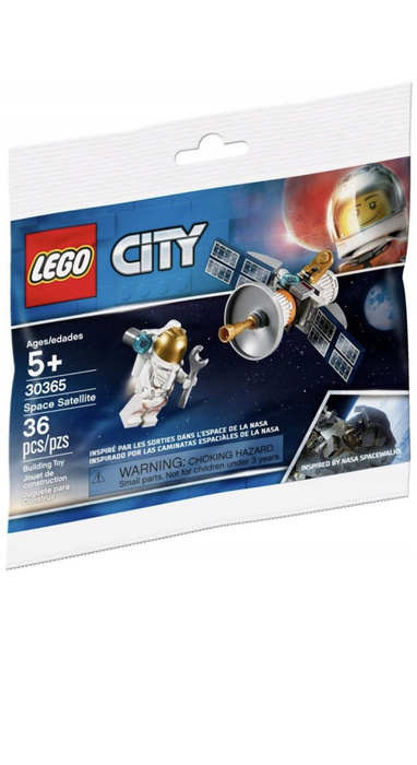 Конструктор LEGO City Космический спутник 30365 - купить с доставкой по ...