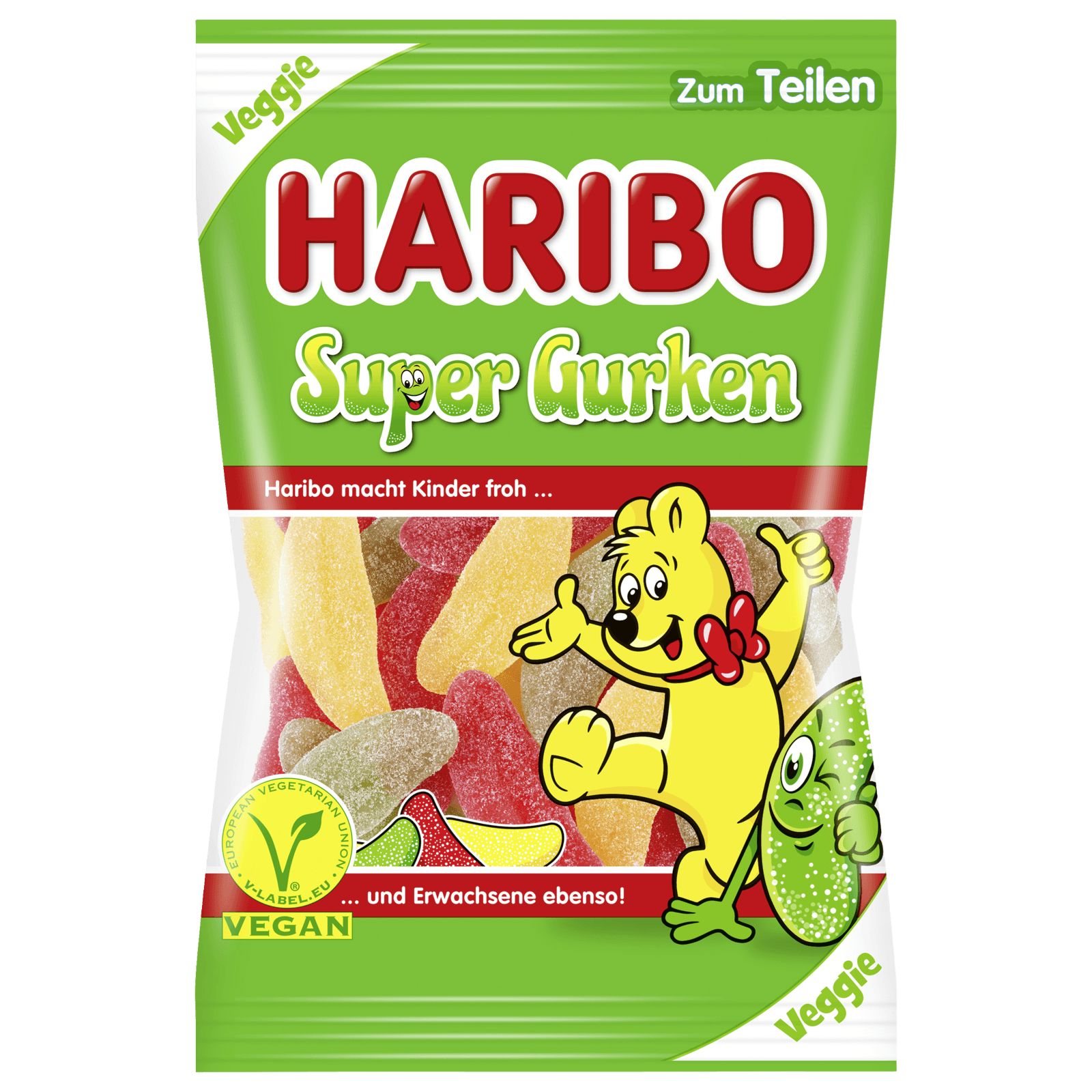 Мармелад жевательный Харибо Супер Огурцы 175 грамм / Haribo Super ...