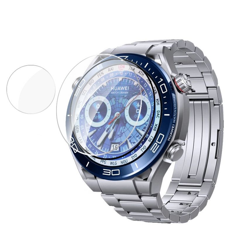 Защитное стекло MyPads Tape для умных смарт-часов Huawei Watch Ultimate ...
