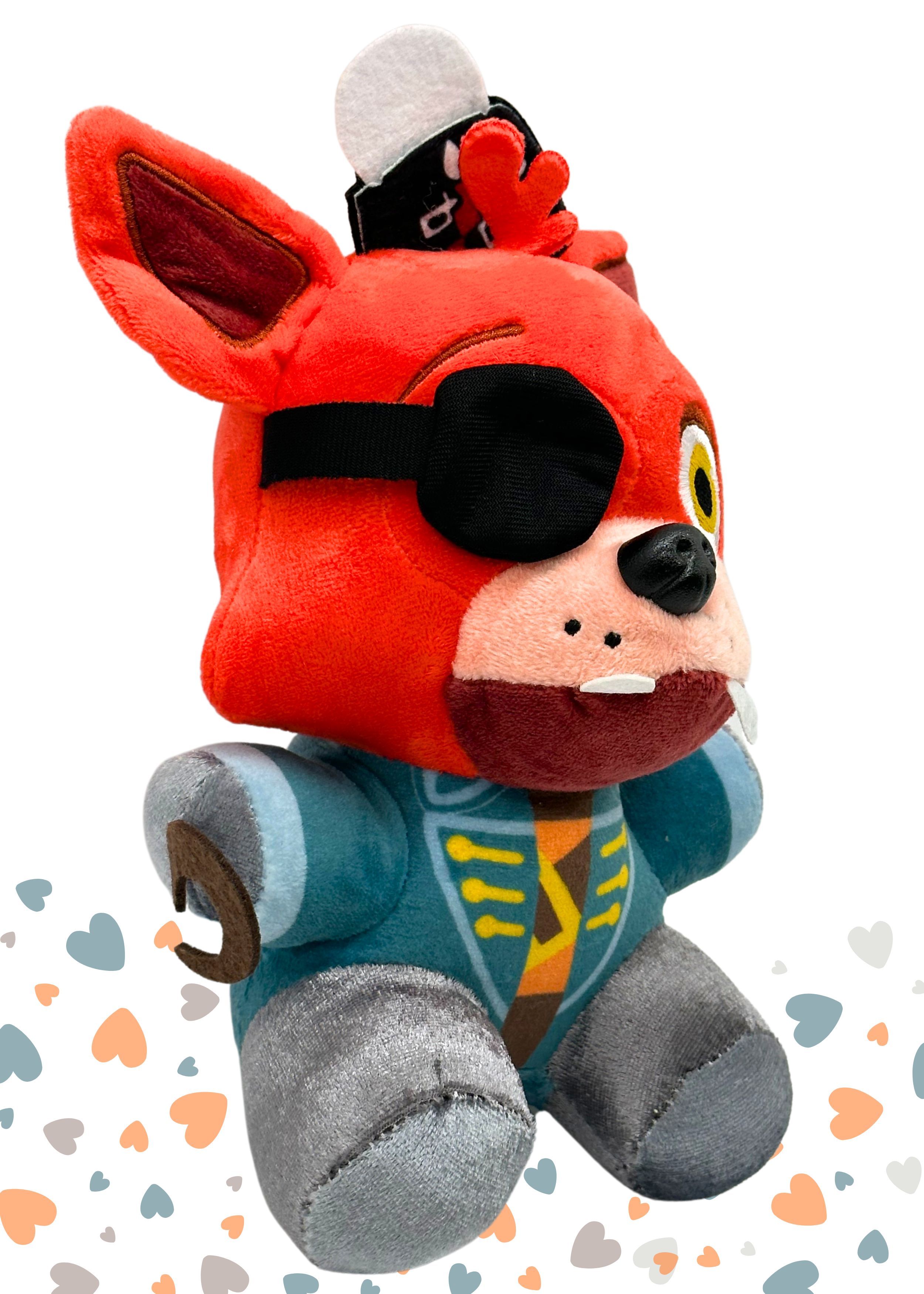 Мягкая игрушка фнаф Fnaf красная лиса Фокси пират Фокси Лис Фредди