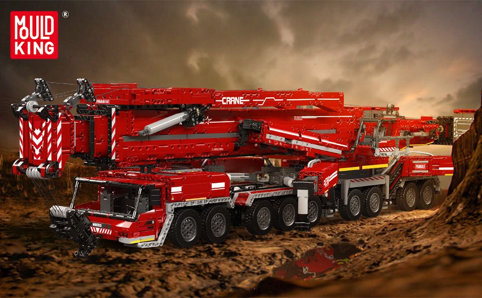 Конструктор Mould King 17008 Кран Ultimate Liebherr LTM 11200, 8506 ...