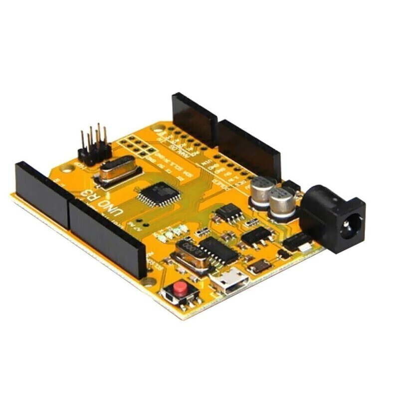 Программируемый контроллер Arduino Uno R3 Micro Usb купить с