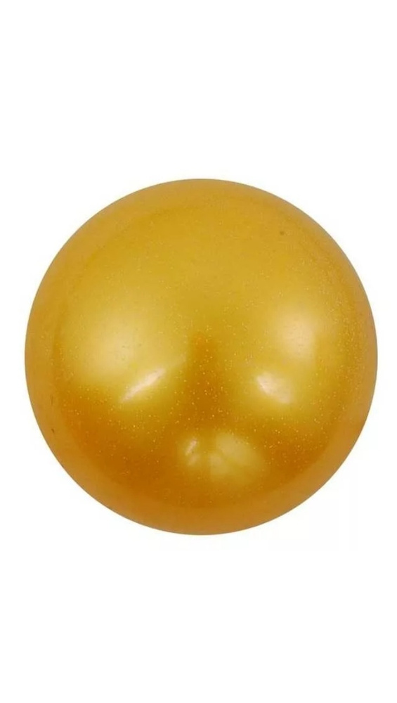 Мяч для художественной гимнастики SETGYM, 17 см, желтый - купить по ...