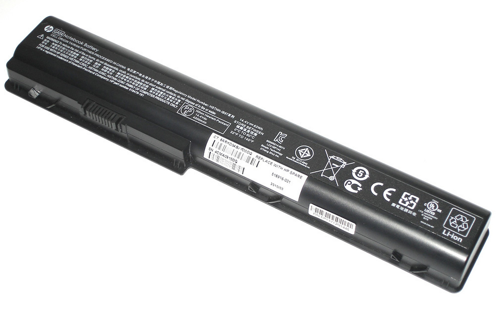 Аккумулятор для ноутбука HP 509422-001 73Wh 14.14V - купить с доставкой ...