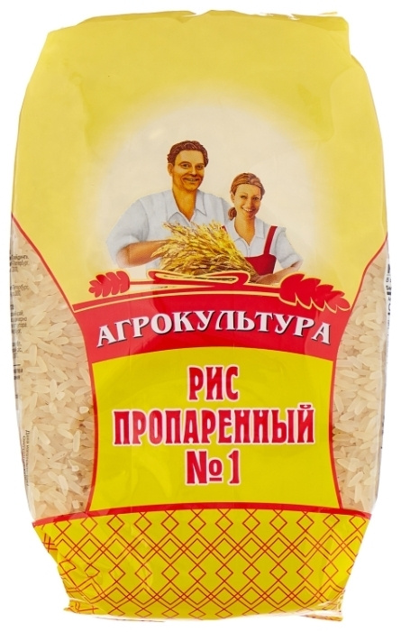 Рис Длиннозерный пропаренный "Агрокультура", 800 г, 4 шт. - купить с ...