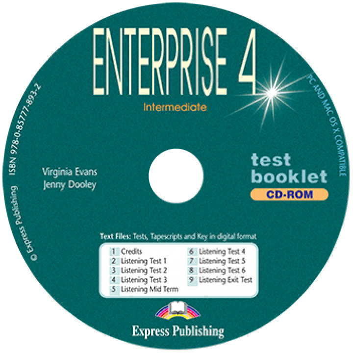 CD-ROM к тестовым заданиям Enterprise 4 Test Booklet CD-ROM купить по ...